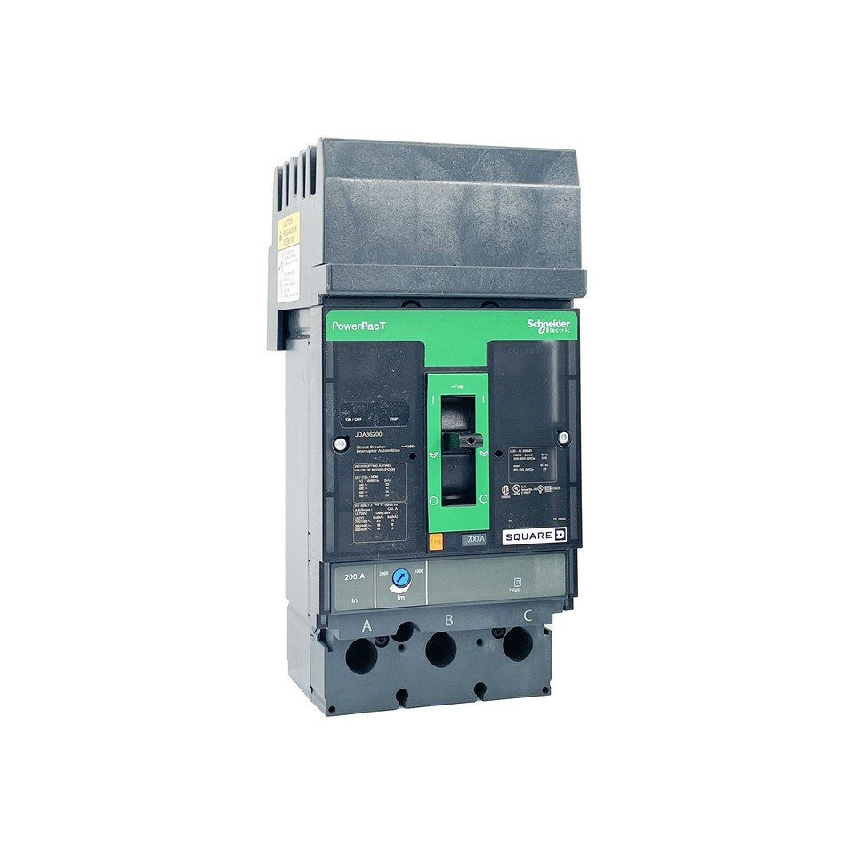 NIB - Square D - JDA36200 - Molded Case Circuit Breaker - 200A, 3 ...