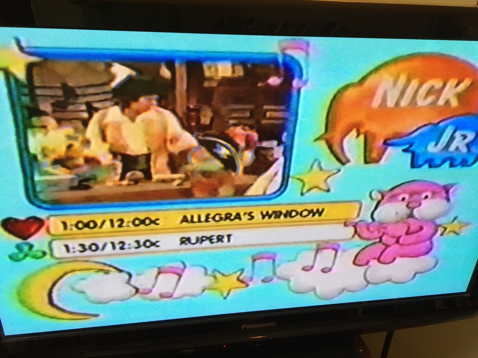 1998 Nick Jr VHS Allegra's Window Little Bear Blue's Clues Commercials ...