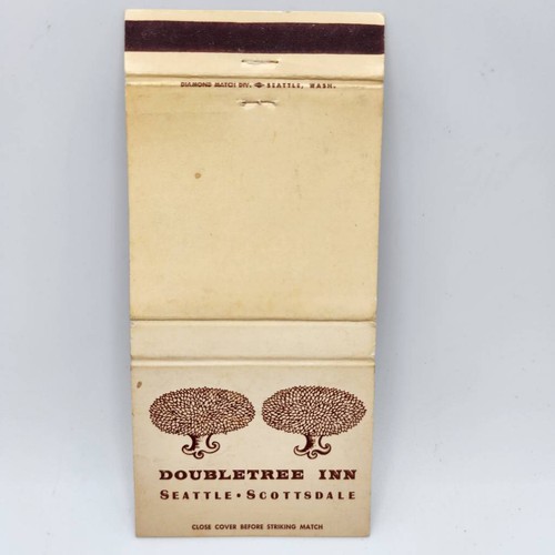 Vintage Matchcover Doubletree Inn Seattle Washington Scottsdale Arizona ...