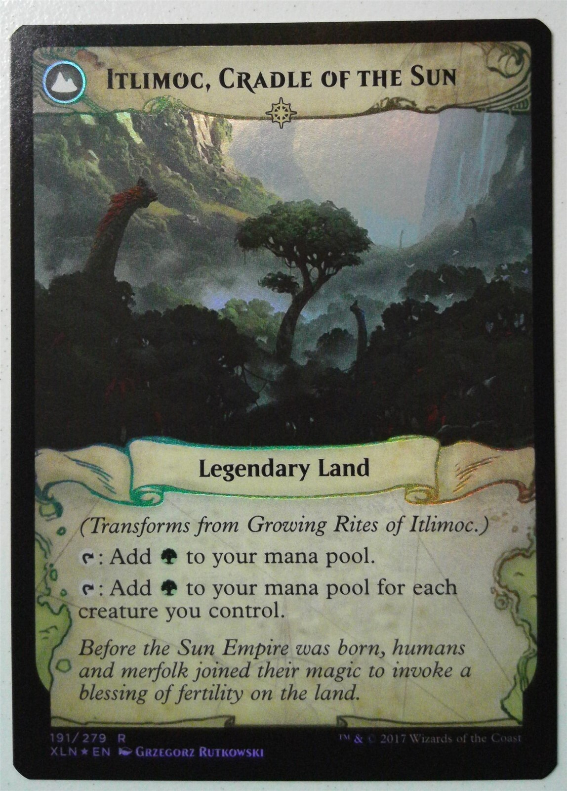 Growing Rites of Itlimoc *FOIL Rare* Magic MtG x1 Ixalan | eBay