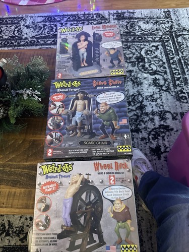 2011 Hawks Model Weird-Ohs Wacky Contraptions Lot Of 3 DIFFERENT KITS ...