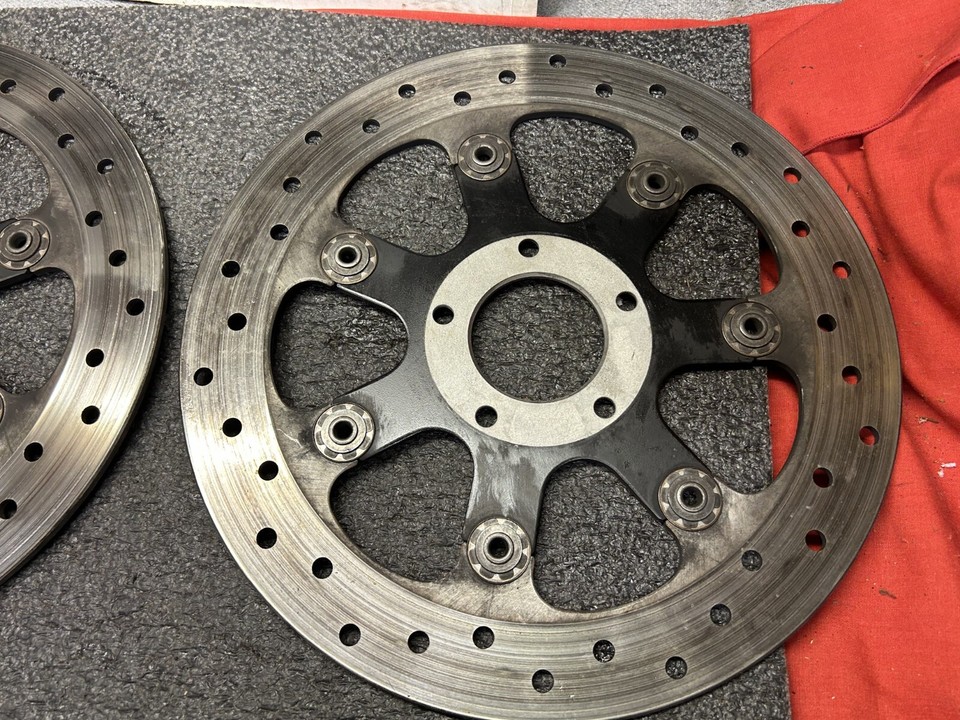 Genuine 08-23 Harley Davidson CVO Touring Front Floating Brake Rotors ...