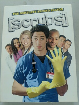 Scrubs - The Complete Second Season (DVD, 2005, 3-Disc Set) #10 ...