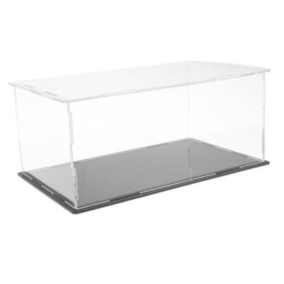 Transparent Acrylic Case Statue Cases Dustproof Protection | eBay