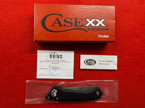 CASE XX SOUTHERN GRIND (ZAC BROWN) CG 01 FLIPPER FOLDER, DROP POINT ...
