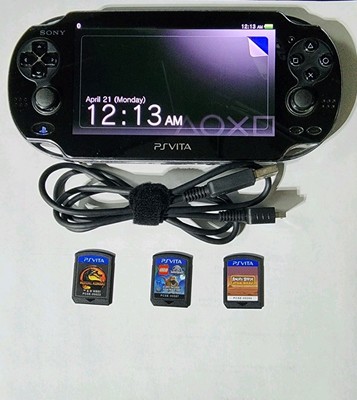 Sony Playstation Vita PCH-1001 Handheld Game System- Tested W/games | eBay
