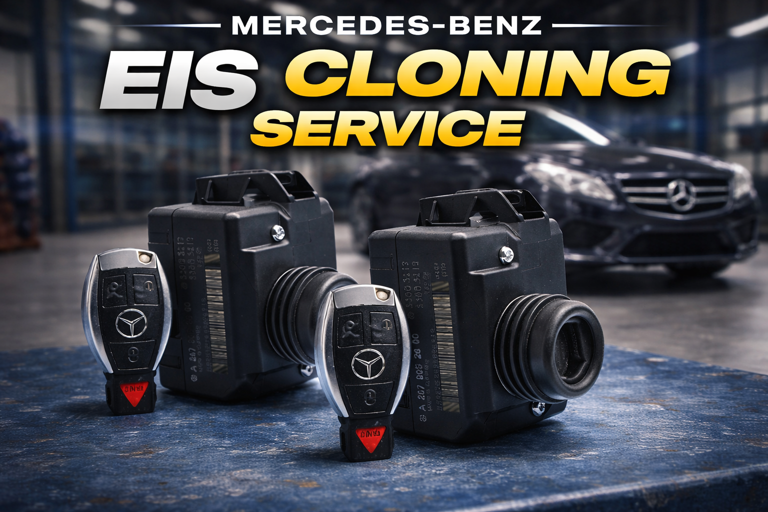 W204 / W211 / W164 / W221 /W251 EIS Cloning Service. Plug & Play | 24hr ...