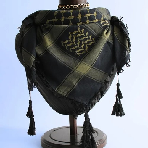 Classic Hirbawi Jenni Kufiya Red Palestinian Scarves, Shemagh Cotton ...