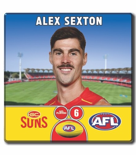2024 AFL Gold Coast Suns Football Club - SEXTON, Alex | eBay Australia