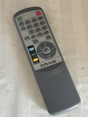 GENUINE CRAIG TV REMOTE - TESTED | eBay