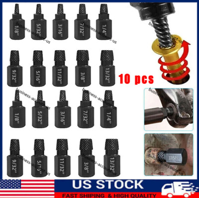 10PC Broken Head Bolt Screw Cap,Extractor Screw Hexagon Socket Bolt ...