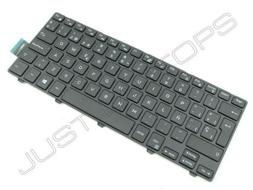 New Original Dell Latitude 3470 3480 Spanish Espanol Keyboard Teclado ...