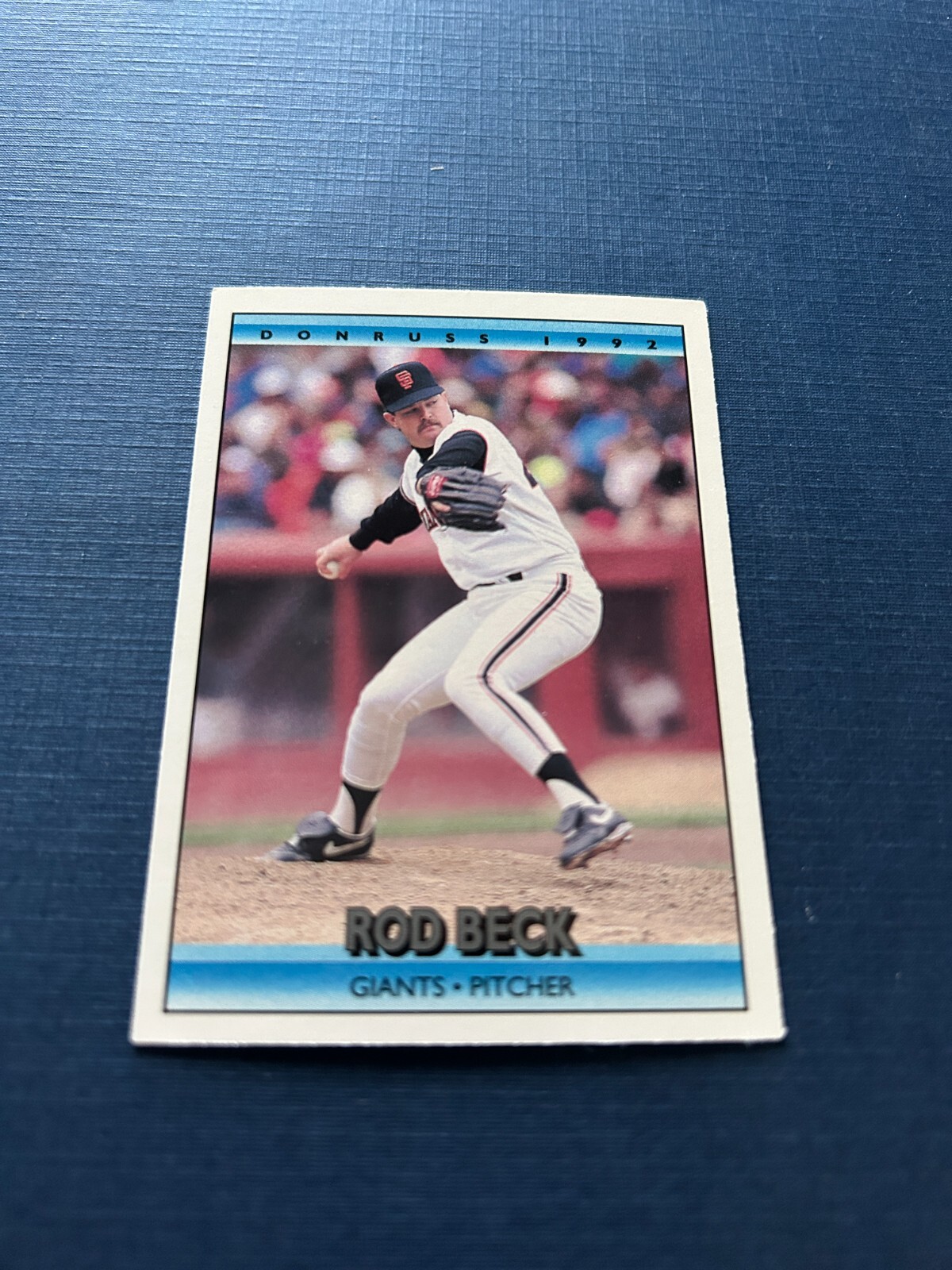 1992 Donruss Baseball Rod Beck Rookie Card #461 Factory Set Break NM-MT ...
