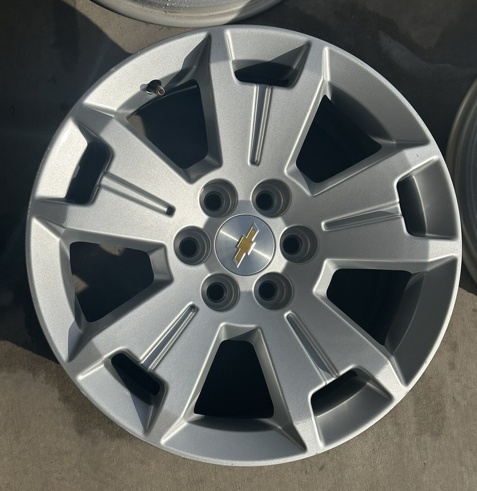 SET CHEVROLET GMC CANYON COLORADO TRUCK ALLOY WHEELS 17x8 17" RIMS 17 ...