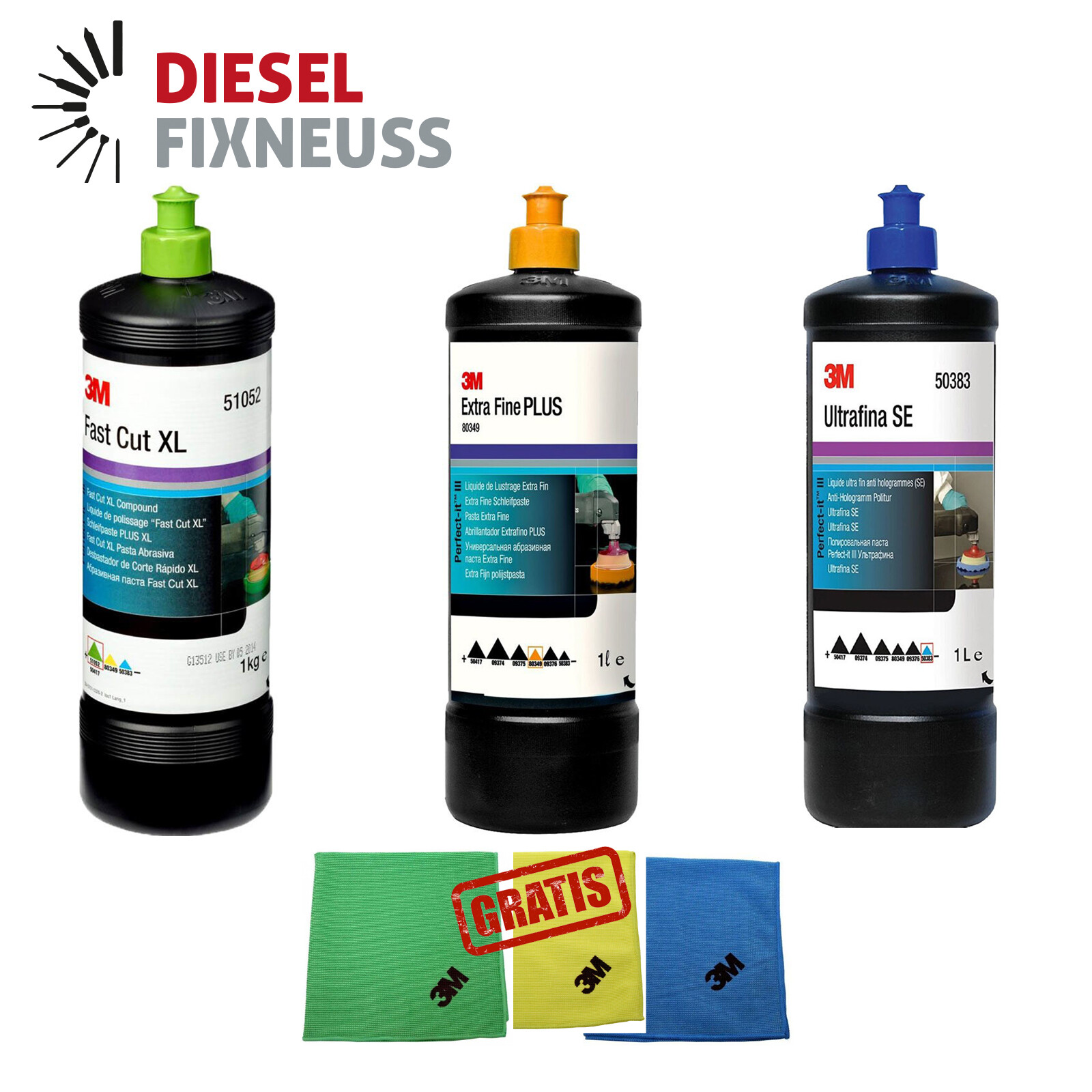 3M Schleifpaste gebraucht kaufen! Nur noch 3 St. bis -65% günstiger