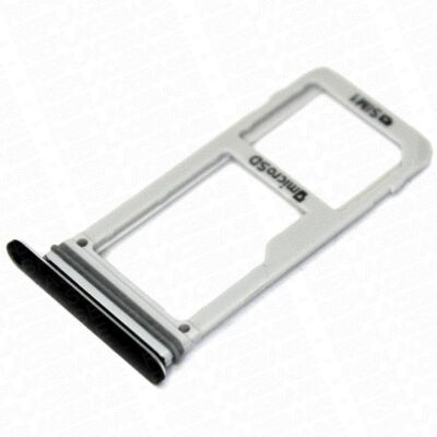 SIM SD Tray For Samsung Galaxy Note 7 Black Replacement Card Slot ...