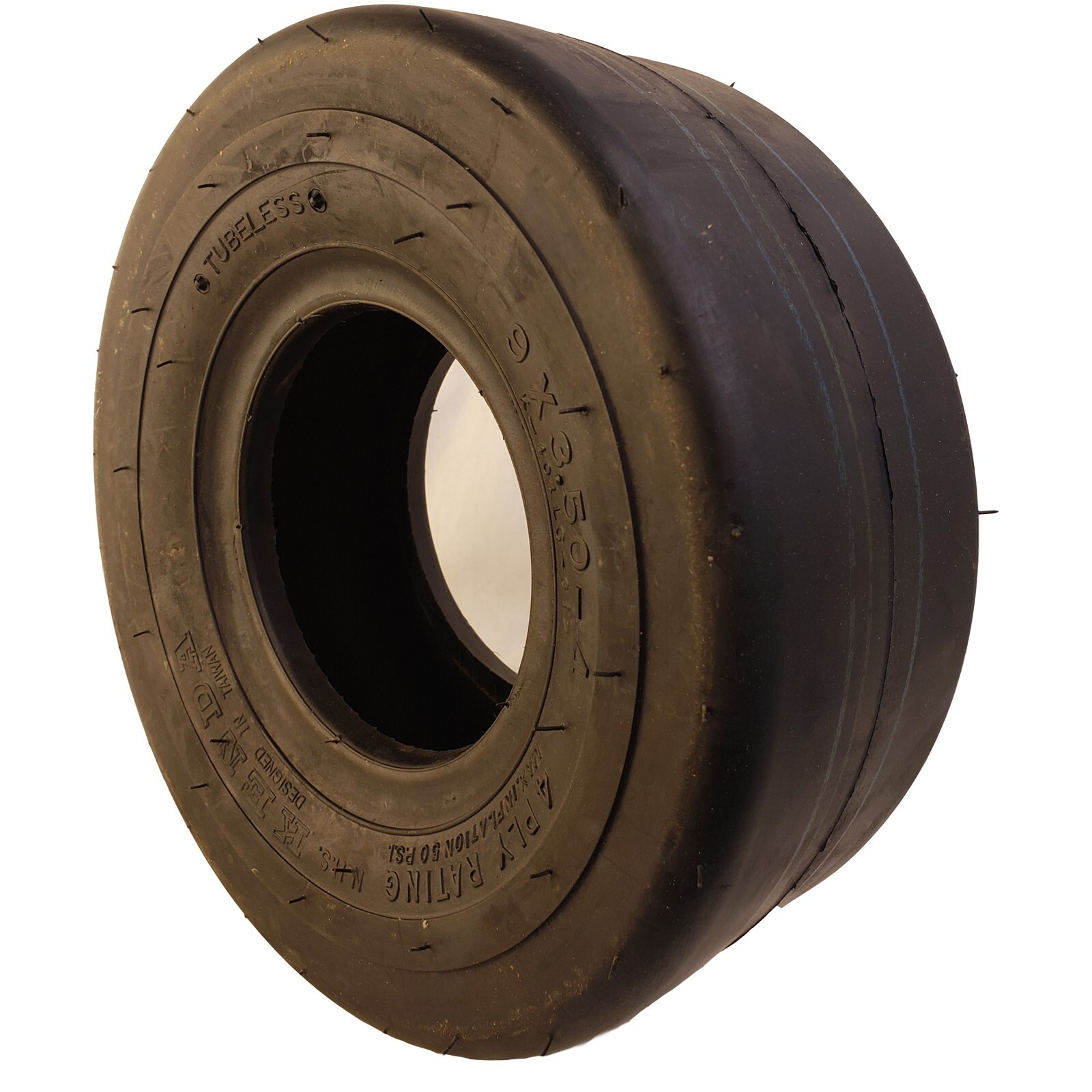 2-9x3.50-4 4PR Smooth Tire 9x3.50x4 For Caster Wheel Toro Exmark Deere ...