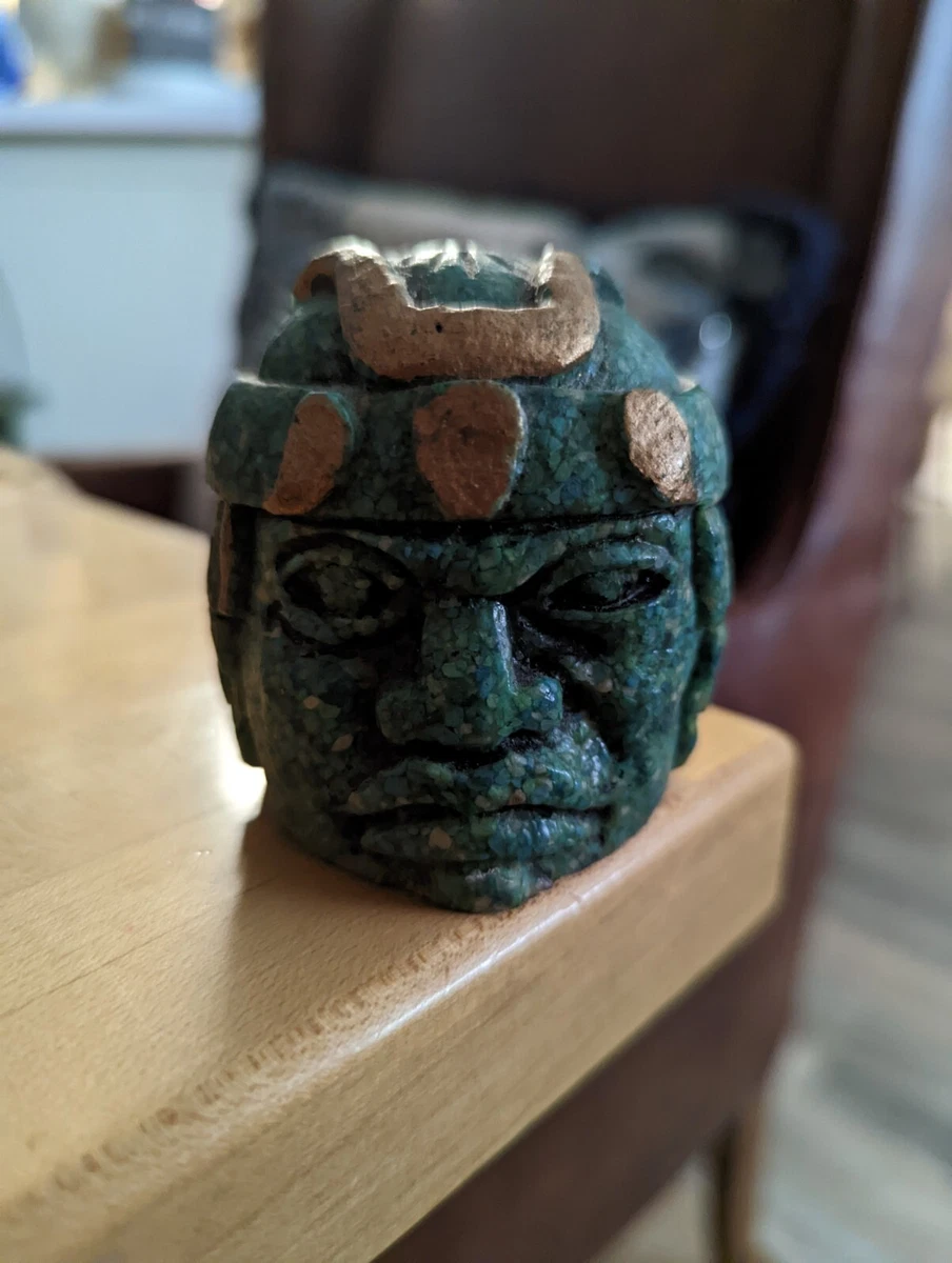 Mayan Head Art