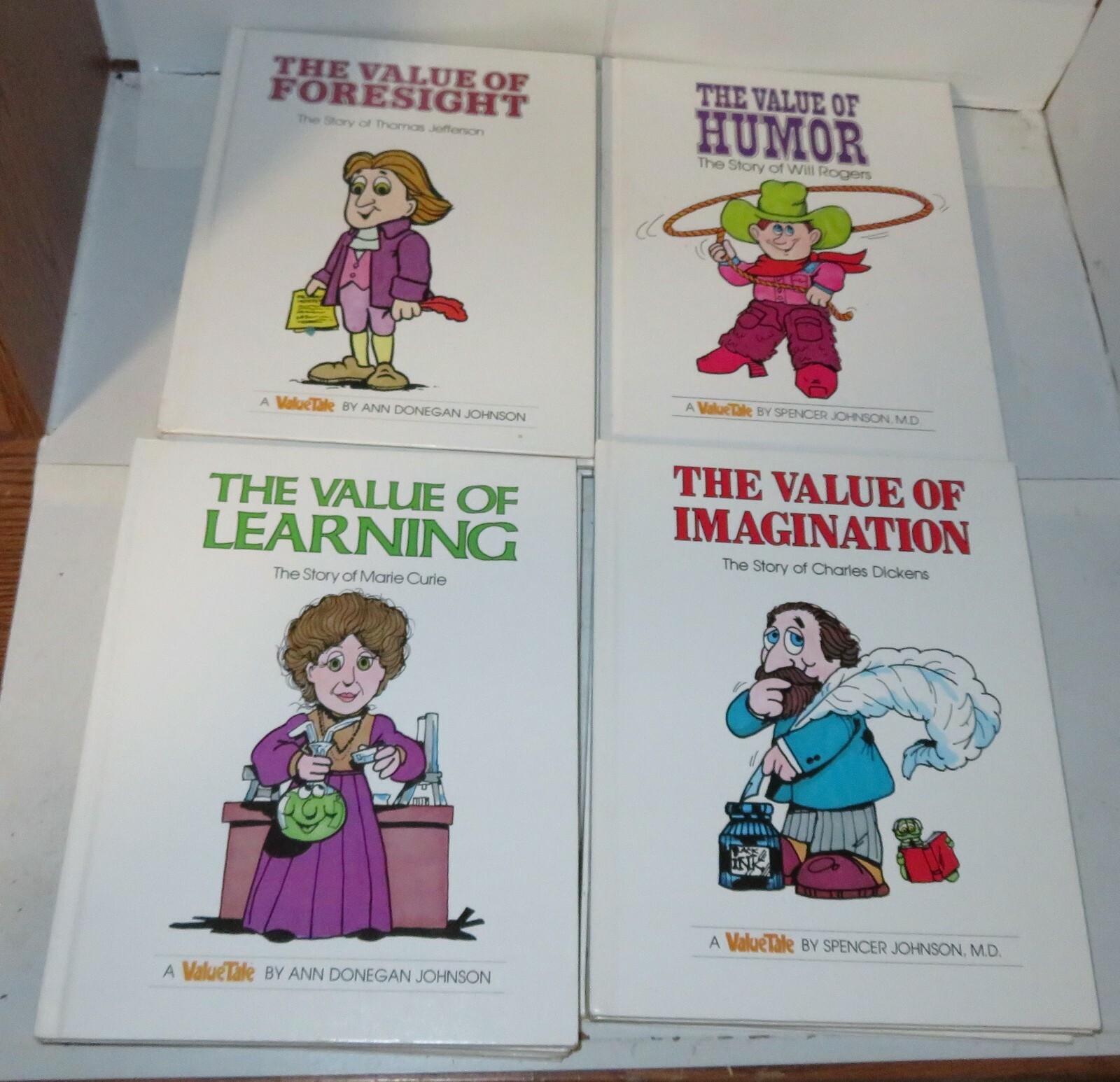 A Value Tales Lot of 23 Homeschooling Books Hard Back Cover Vintage Set ...