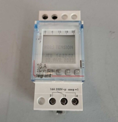 412631 - LEGRAND - 412631 / Digital Timer Switch Used | eBay