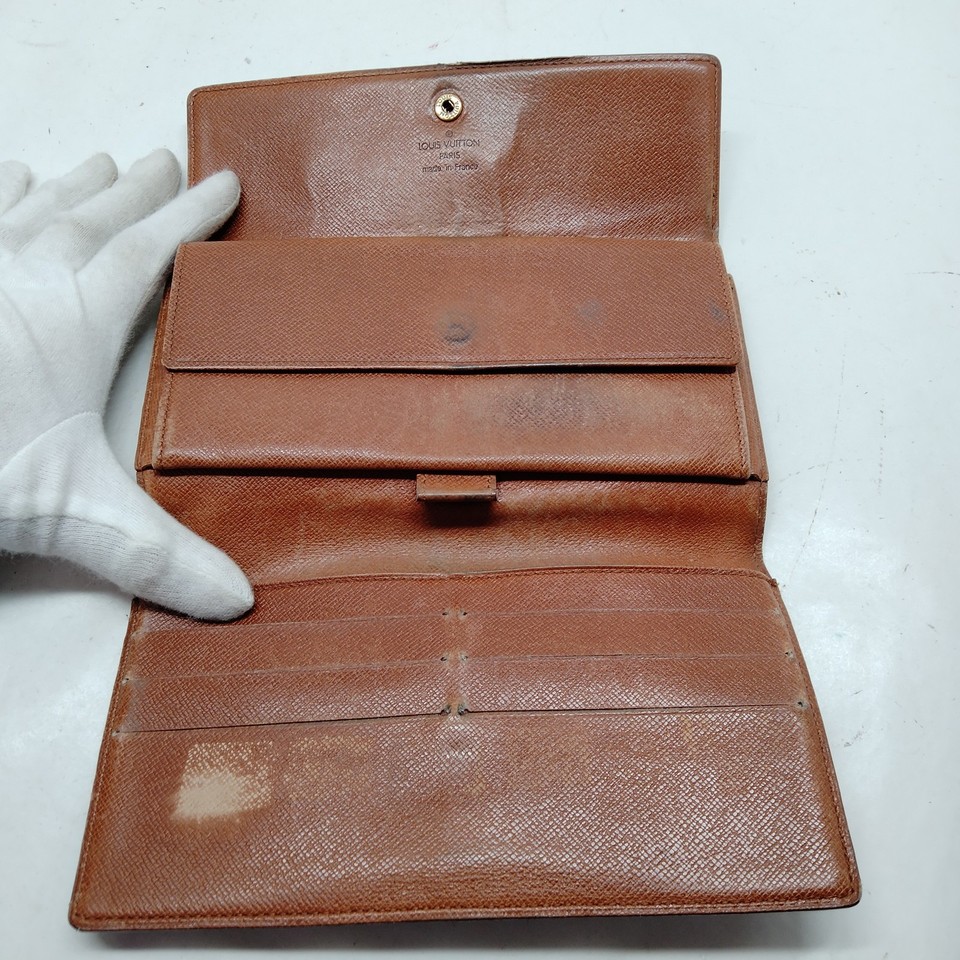 Louis Vuitton Long Wallet Brown Monogram | eBay UK