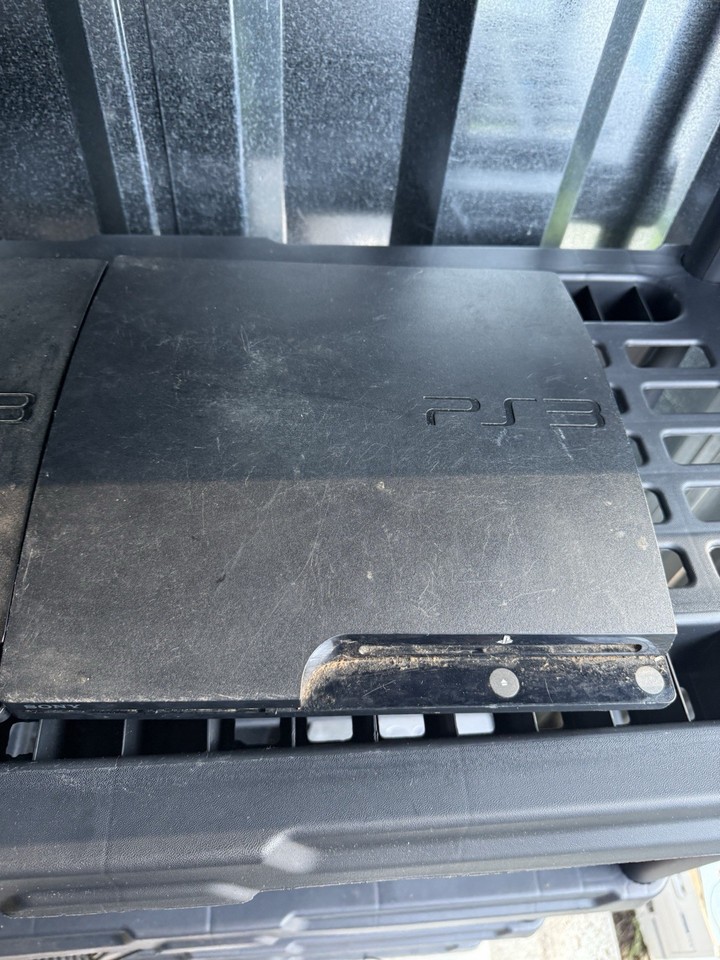 Lot Of 2 Sony PlayStation 3 PS3 Slim Console CECH-3001b & Unmarked For Parts | eBay