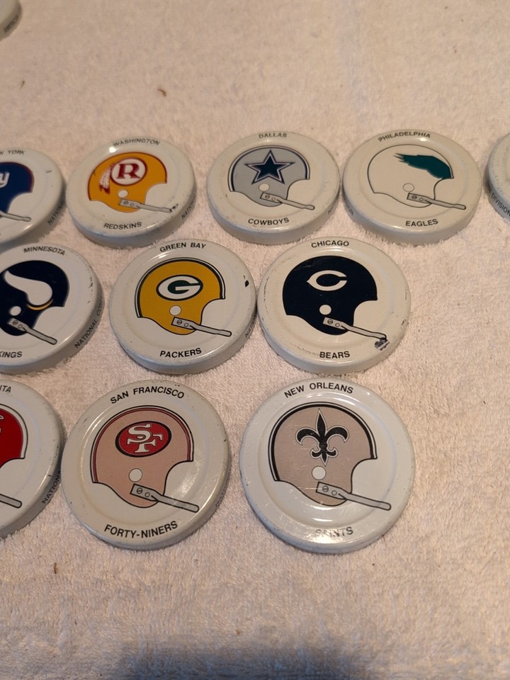 COMPLETE NFL Gatorade Cap Set 1971 26 Caps/Lids Retro Helmets Redskins ...