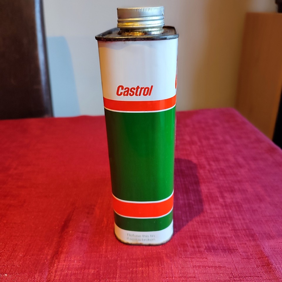 Vintage Castrol M Oil Can Tin 1 Litre | eBay