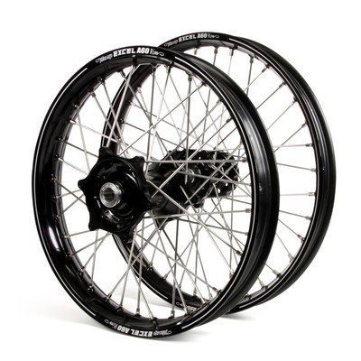 KTM 125 EXC 2003-2015 Wheel Set Black Excel A60 SNR MX Rims Black Talon ...