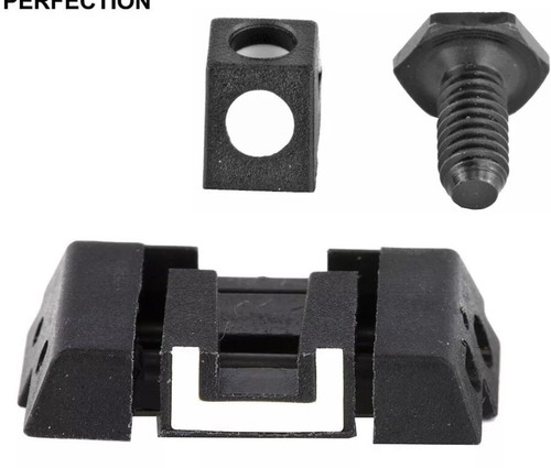 Glock OEM FRONT + ADJUSTABLE REAR SIGHTS APPEAR UNUSED BUY NOW FREE ...