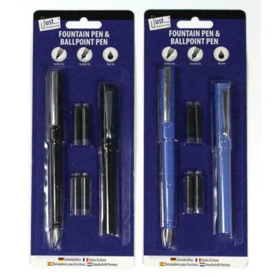 Fountain Pen Ballpoint Pens Set Writing Lightweight Calligraphy Smooth ...
