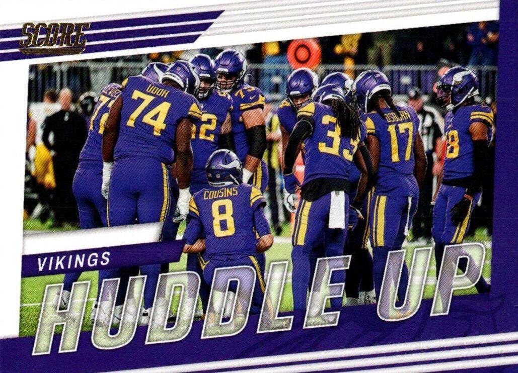 2022 Score - Huddle Up Minnesota Vikings #HU-MIN Gold for sale online | eBay