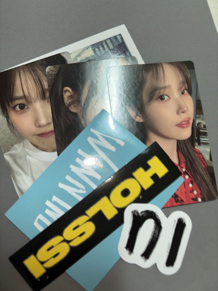 IU 5th Album [The Winning] Autographed Signed Album | eBay