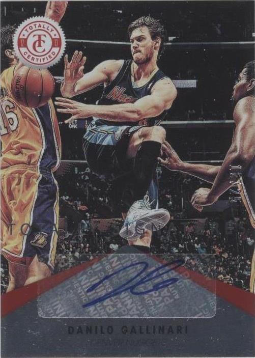 2012-13 Totally Certified - Signatures Danilo Gallinari #2 Totally Red ...