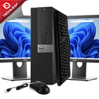 Dell Desktop Computer PC i5, up to 32GB RAM, 4TB SSD, 24" LCDs, Windows ...