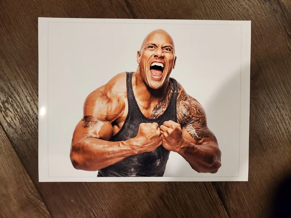 Dwayne Johnson Screaming