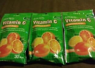 2x Assured Vitamin C Supplement Drops Citrus Grapefruit Lemon Gluten ...