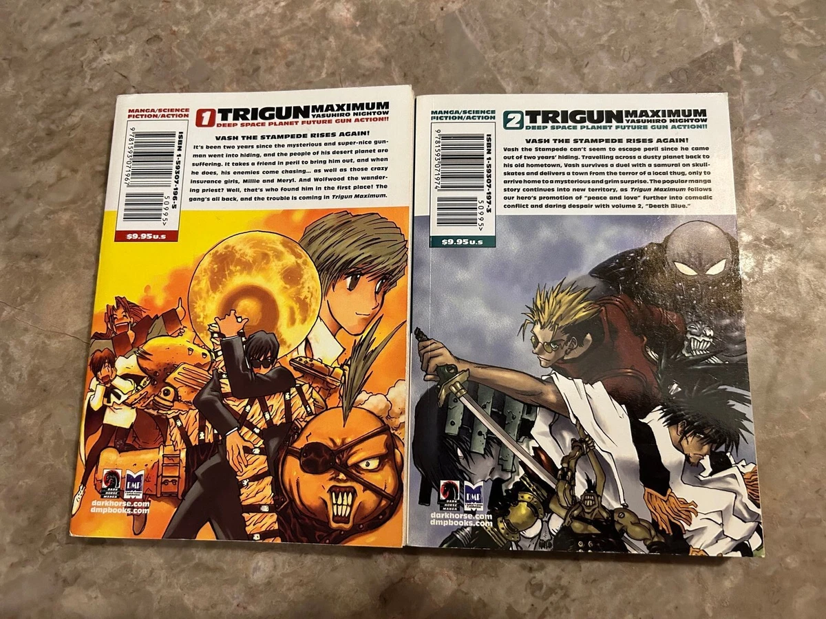 Trigun Maximum Manga Comic English Version Full Set Volume, 43% OFF
