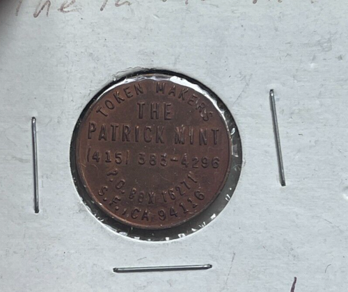 Vintage Patrick Mint Advertising Token - #7 | eBay