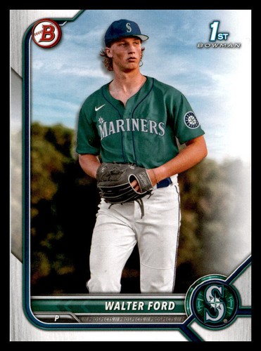 2022 Bowman Draft Walter Ford #BD-187 Seattle Mariners | eBay