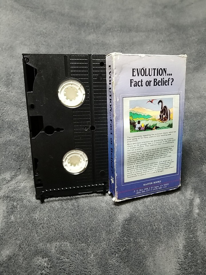 Evolution - Fact or Belief (VHS) TESTED - RARE VINTAGE COLLECTIBLE ...