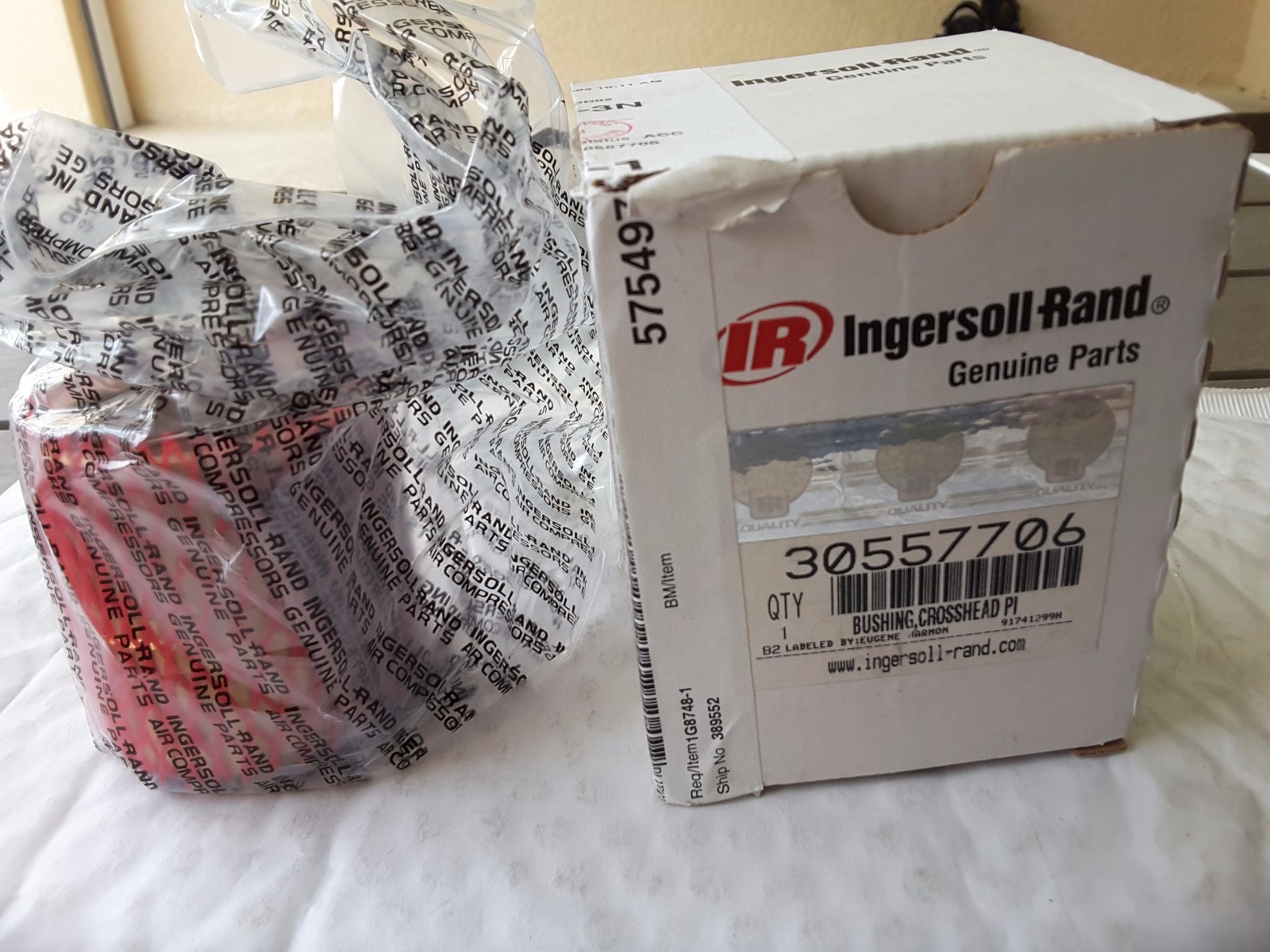 30557706 INGERSOLL RAND CROSSHEAD PI P1 BUSHING NEW OEM NIB NEW SALE ...