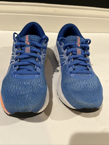 ASICS Gel-Excite 7 Women’s Size 7.5 Running Shoes Blue/white, Orange ...
