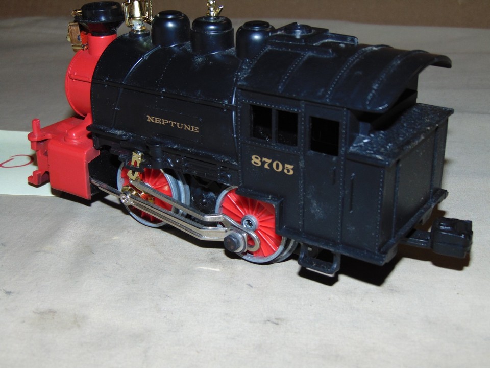 LIONEL O 8705 NEPTUNE DC POWER STEAM ENGINE WITH PLASTIC SHELL #20 | eBay