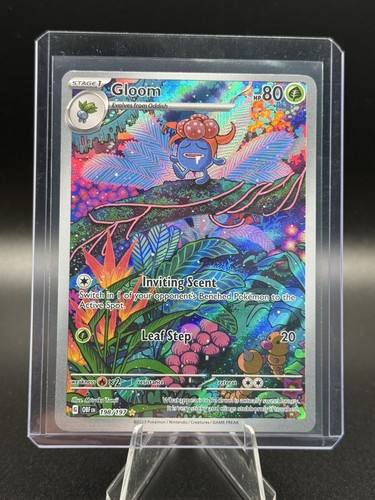 Gloom 198/197 Sv03: Obsidian Flames Holo Illustration Rare Full Art ...