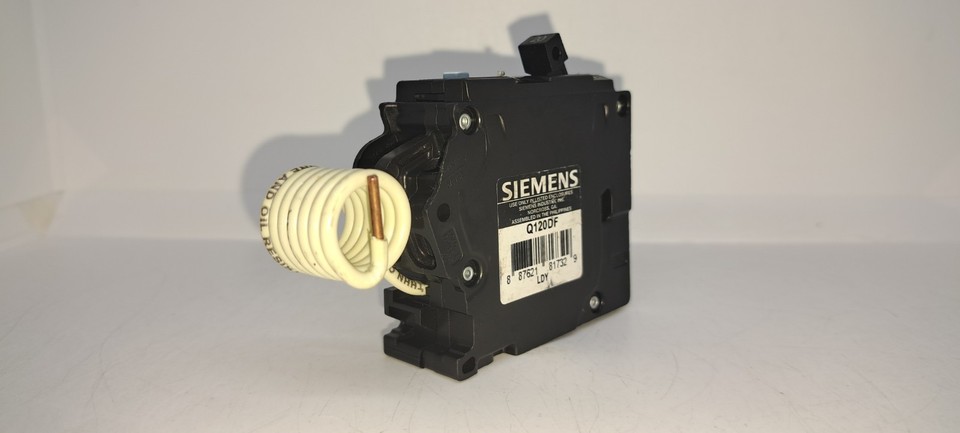 Siemens Q120DF 20 Amp 1 Pole 120V Dual Function AFCI/GFCI Circuit ...