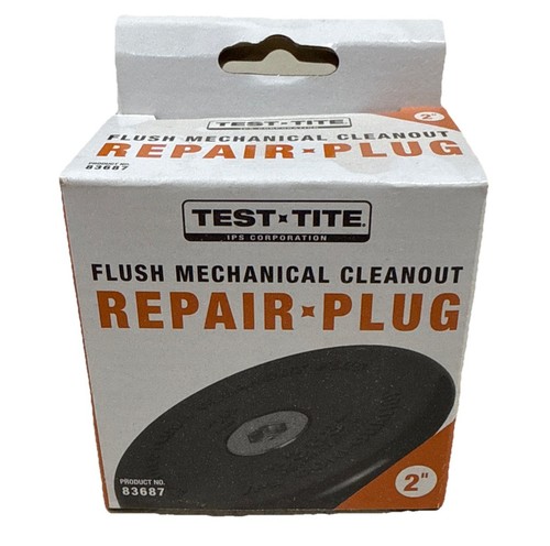 Test-Tite Flush Mechanical Cleanout Repair Plug 2" | eBay