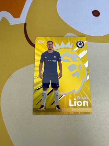 Topps Premier League 2026 - GL 7. Eden Hazard (Chelsea) - Gold Lion ...