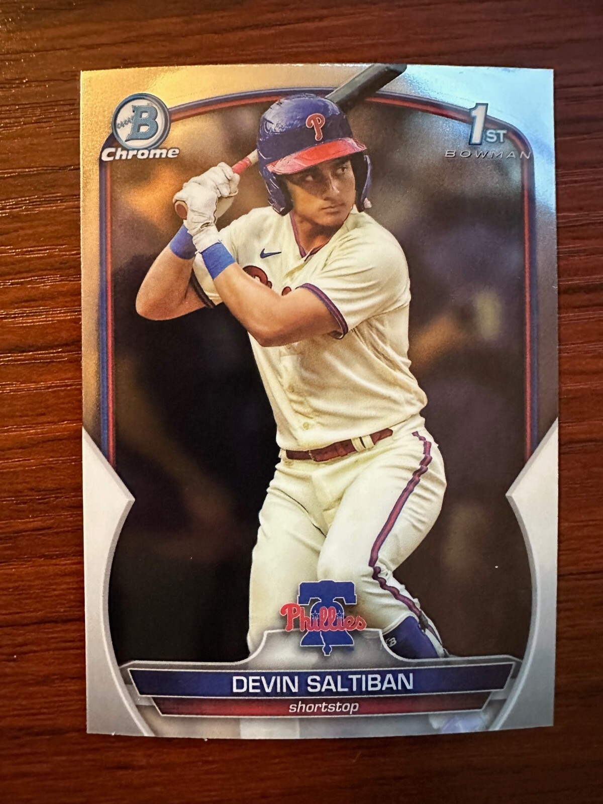 Devin Saltiban 1st Bowman Chrome 2023 Bowman Draft #BDC-2 Philadelphia ...