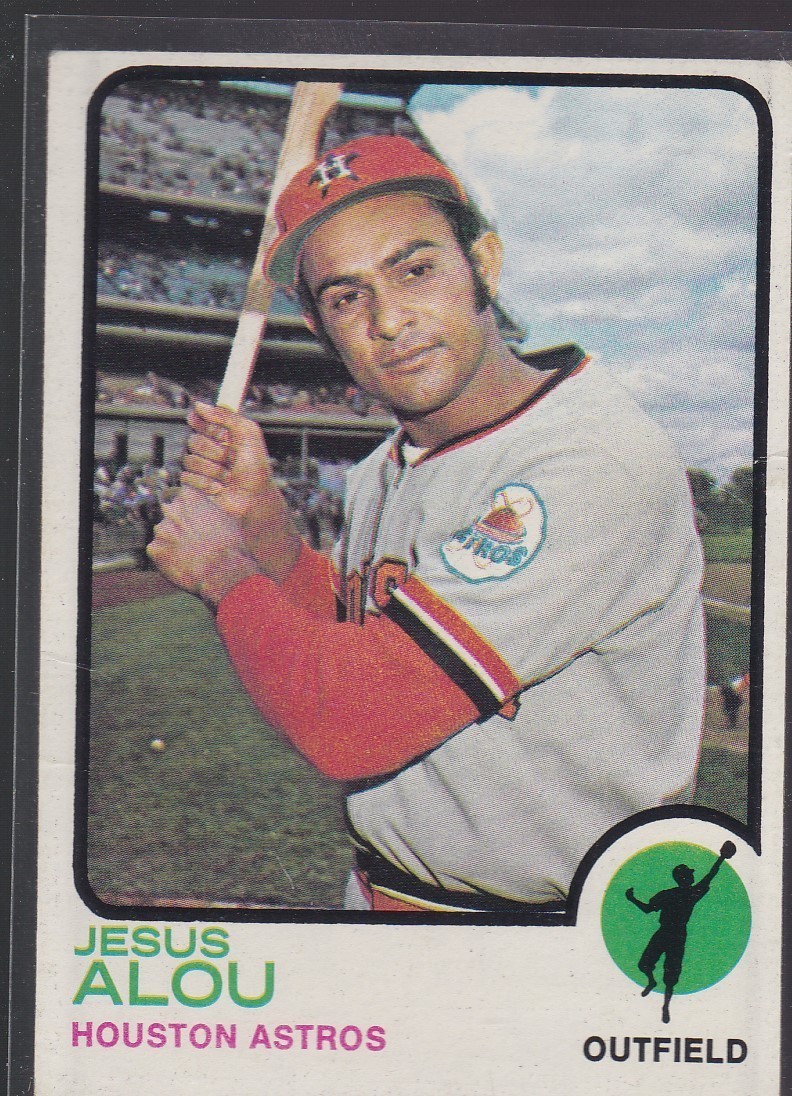 1973 TOPPS BASEBALL JESUS ALOU #93 ASTROS EX+ *55269 | eBay